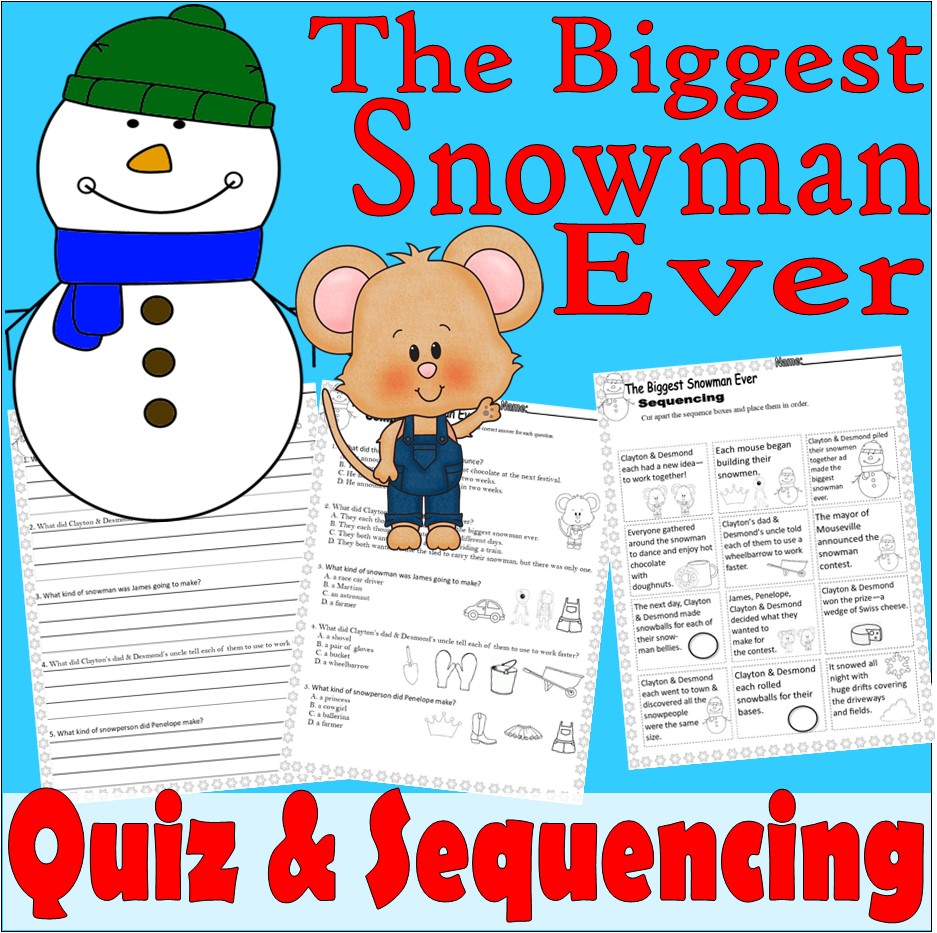 Duck for President Reading Comprehension Quiz Test & Story Sequencing ...