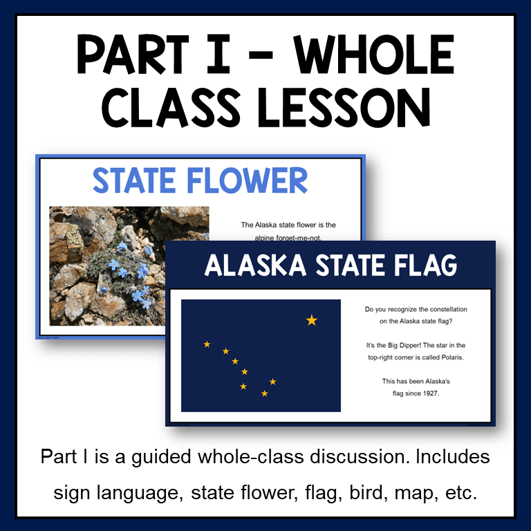 Alaska Library Lesson - Alaska State Study - US States - Elementary ...