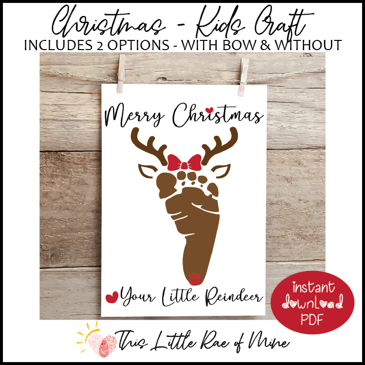 Grandchildren - snowflake - Merry Christmas - handprint Art - Keepsake ...