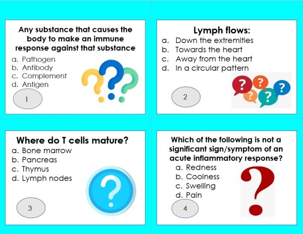 All About the Immune System Task Cards (Lymphatic, Anatomy and ...