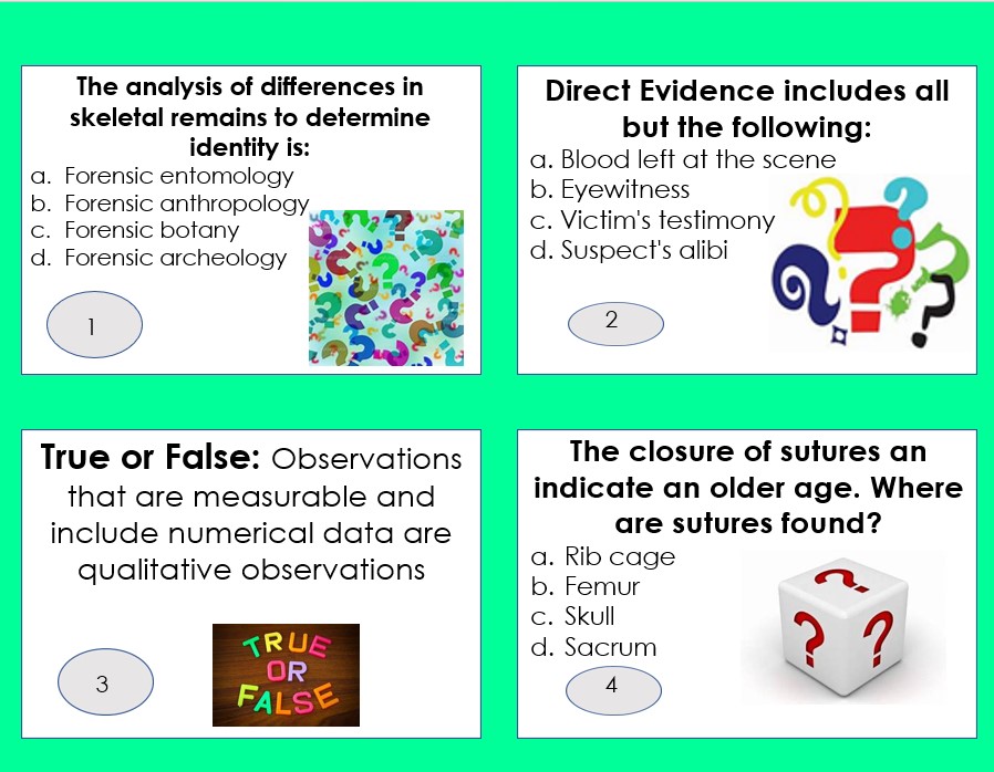 An Introduction to Forensic Science Task Cards | Made By Teachers