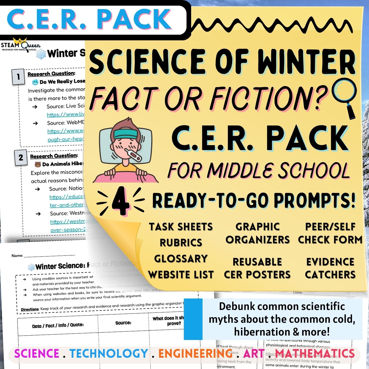 DOLLAR DEAL! Physical Science Anchor Charts - 18 Reference Charts ...