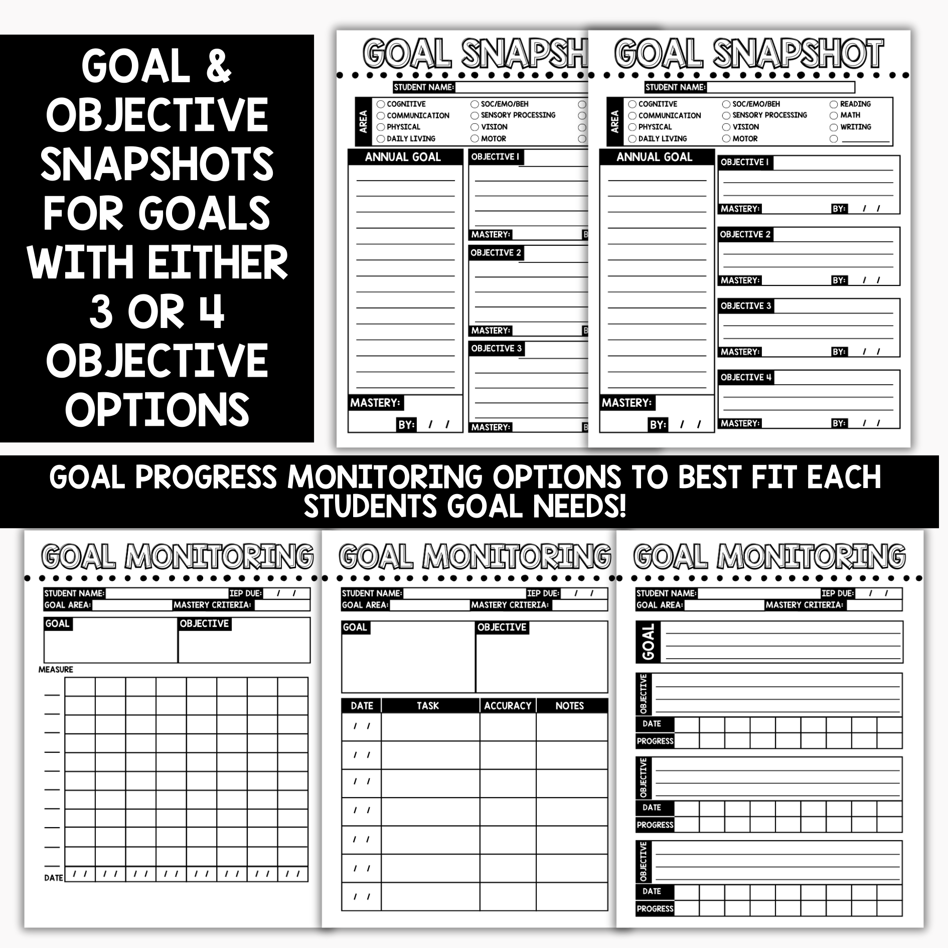 Special Education Planner, Self Contained Teacher Binder, Caseload ...