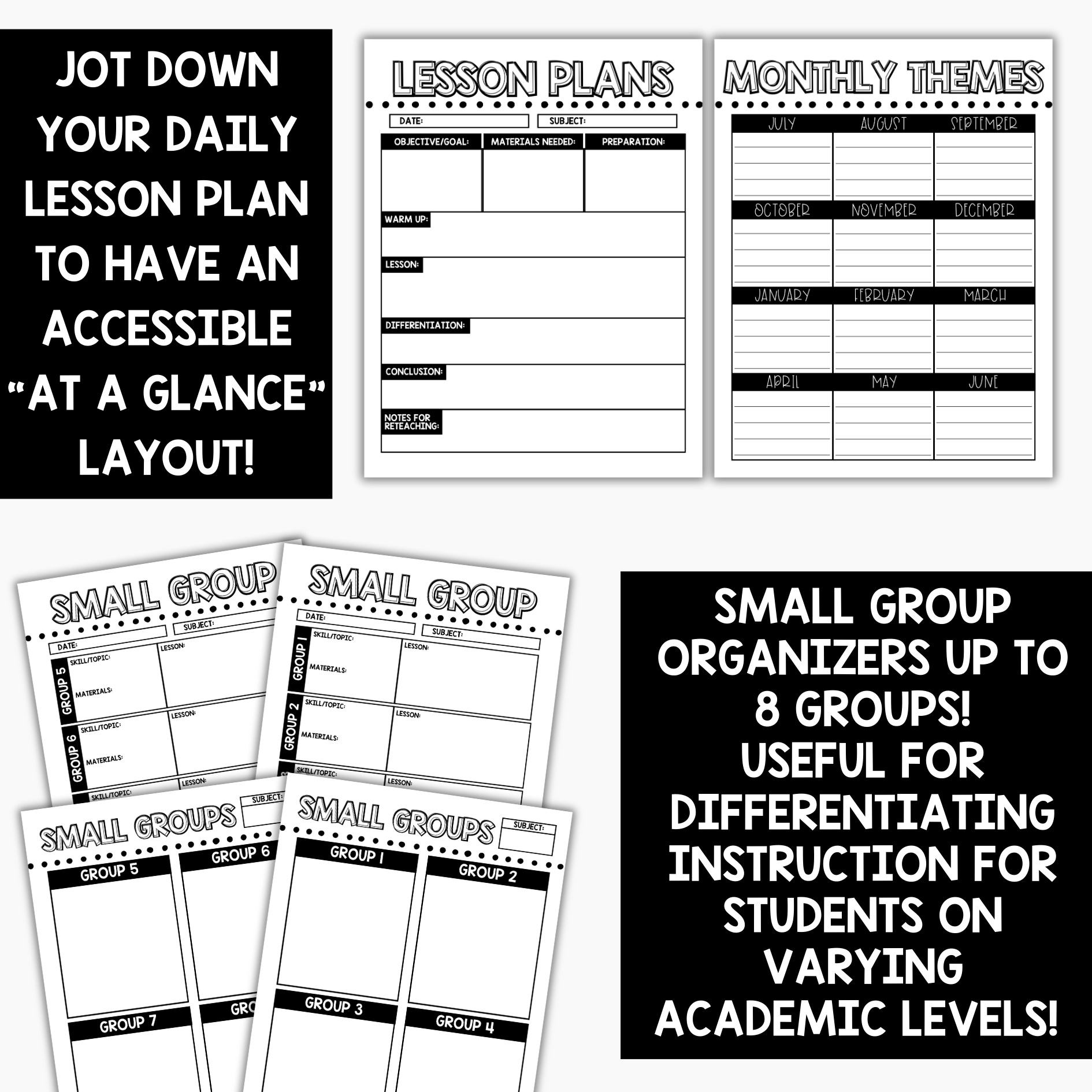 Special Education Planner, Self Contained Teacher Binder, Caseload ...