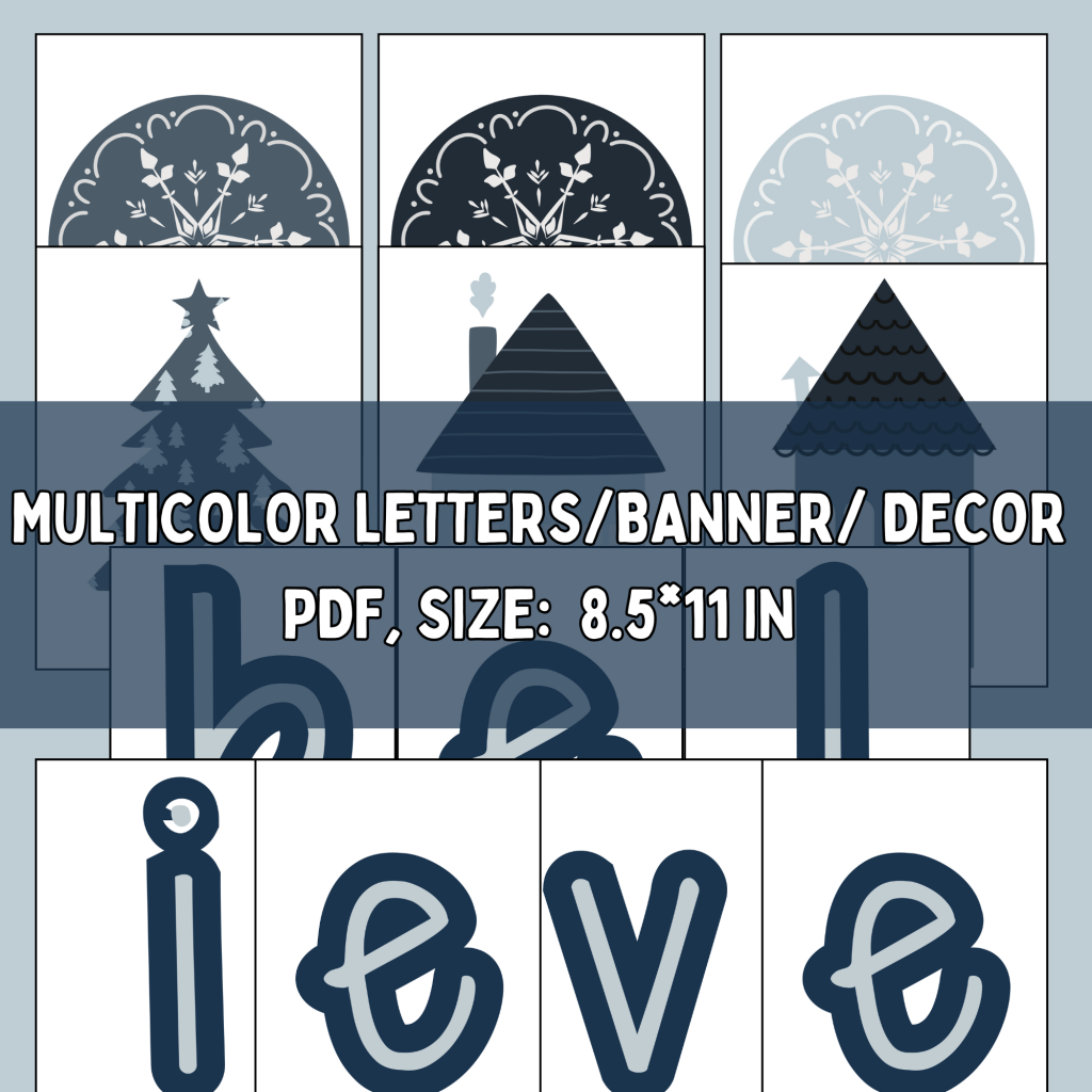 Winter Bulletin Board Kit, Winter Classroom Decor, Holiday Classroom ...
