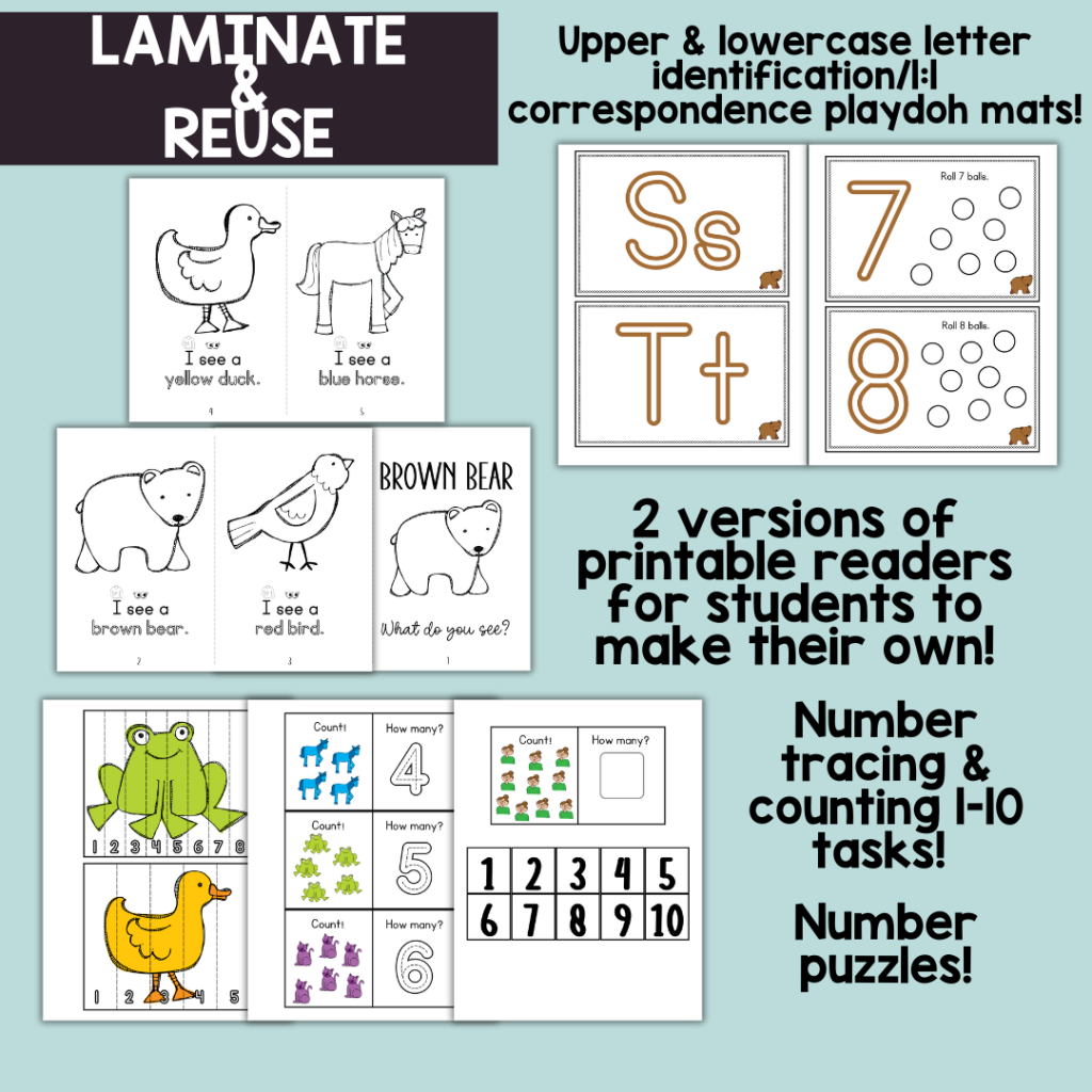 Adapted Brown Bear Book Companion Activities, Special Edu, Visually ...