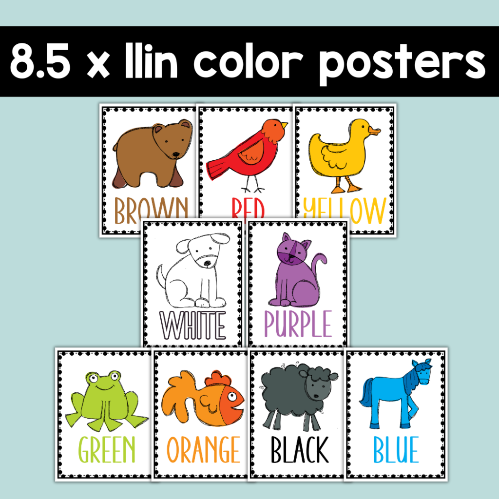 Adapted Brown Bear Book Companion Activities, Special Edu, Visually ...
