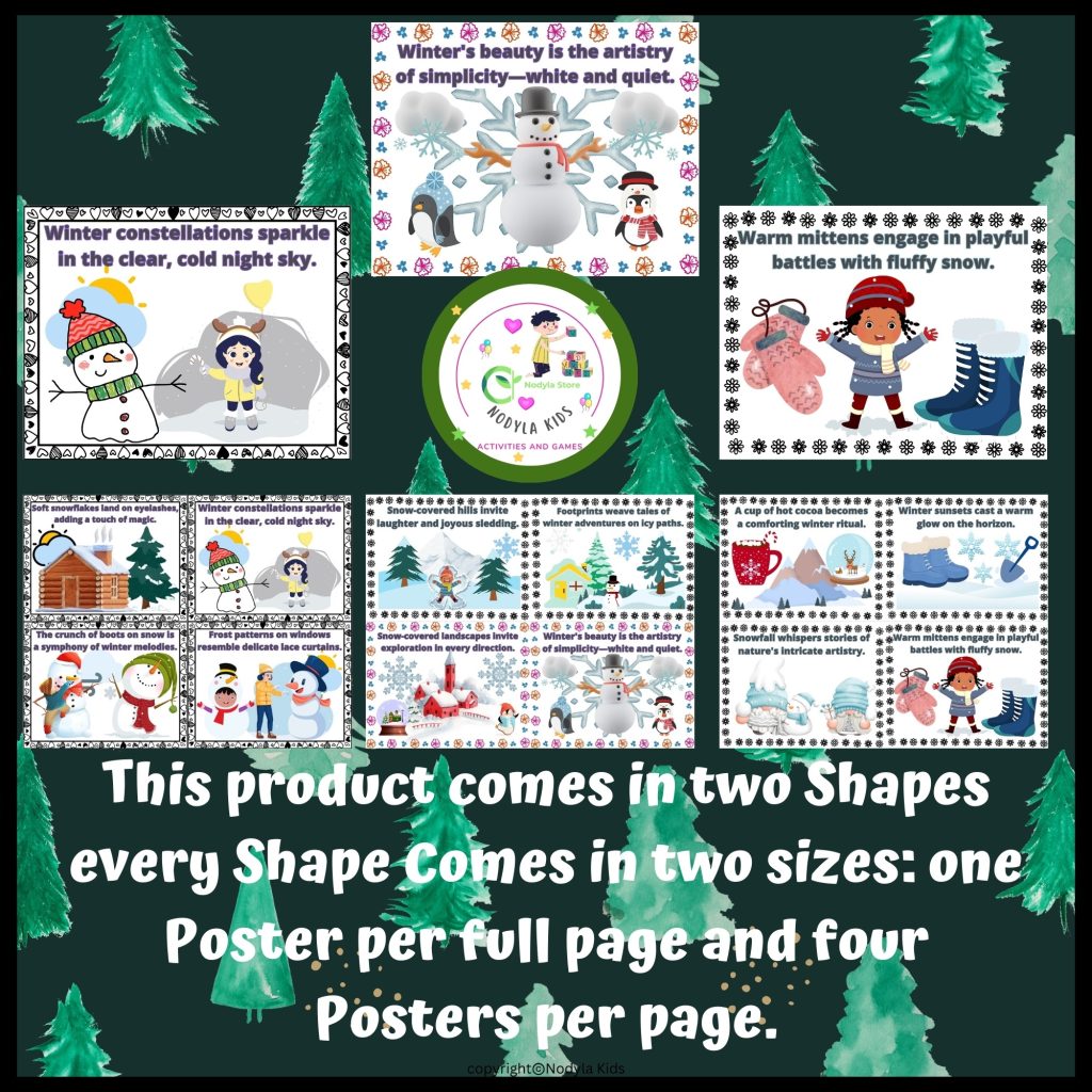 Winter and Snow Classroom Decorations Bulletin Board Kit | Made By Teachers