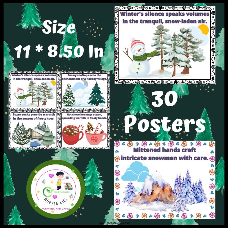 Winter and Snow Classroom Decorations Bulletin Board Kit | Made By Teachers