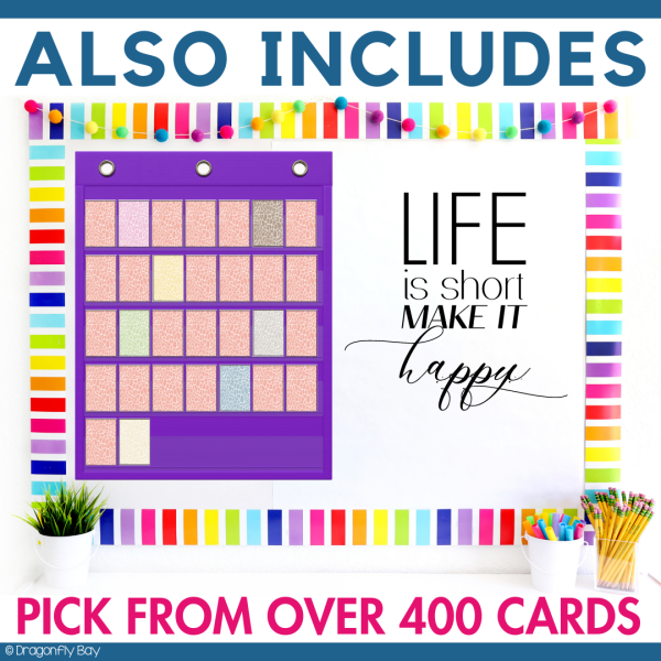 Color Cards Behavior Management with Editable Monthly Behavior Log ...