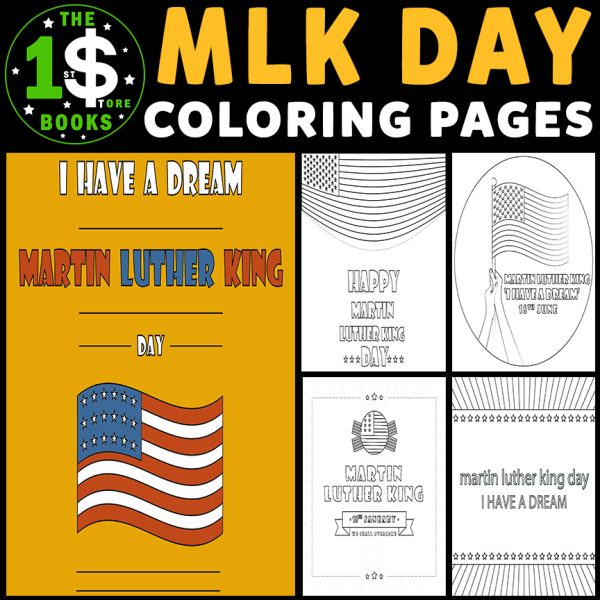 Martin Luther King Day Coloring Pages | 16 January Holiday Coloring ...