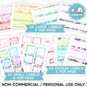 Editable Watercolor Classroom Decor Labels, Name Tags, Rolling Cart ...