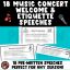 Music, Choir, Band, Orchestra Concert Etiquette Speeches & Poems for ...