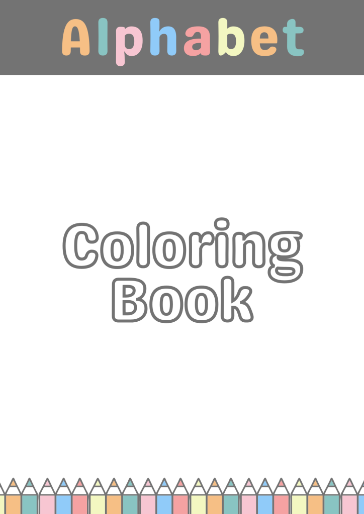 Printable Alphabet Coloring Pages - A to Z Coloring Book for ...