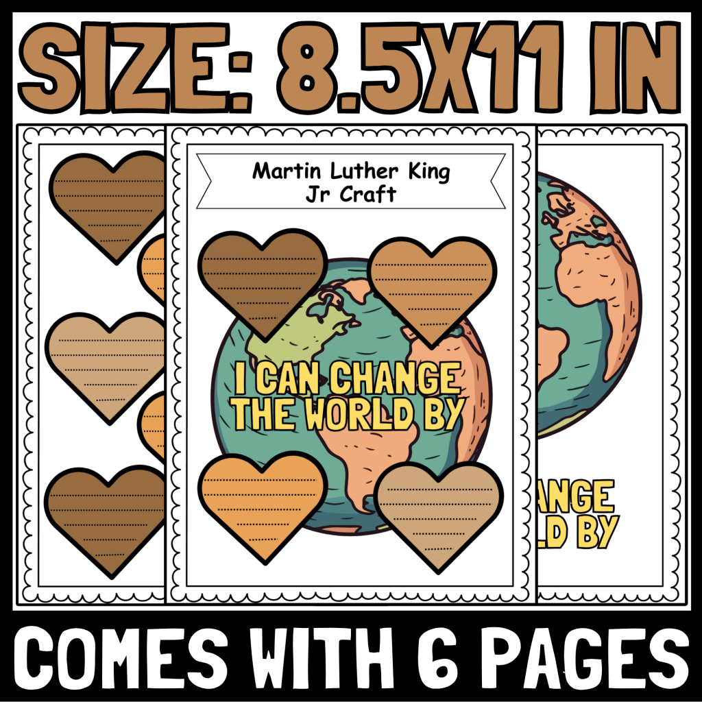 Martin Luther king Jr craft - Black History Month Craft - MLK Day ...
