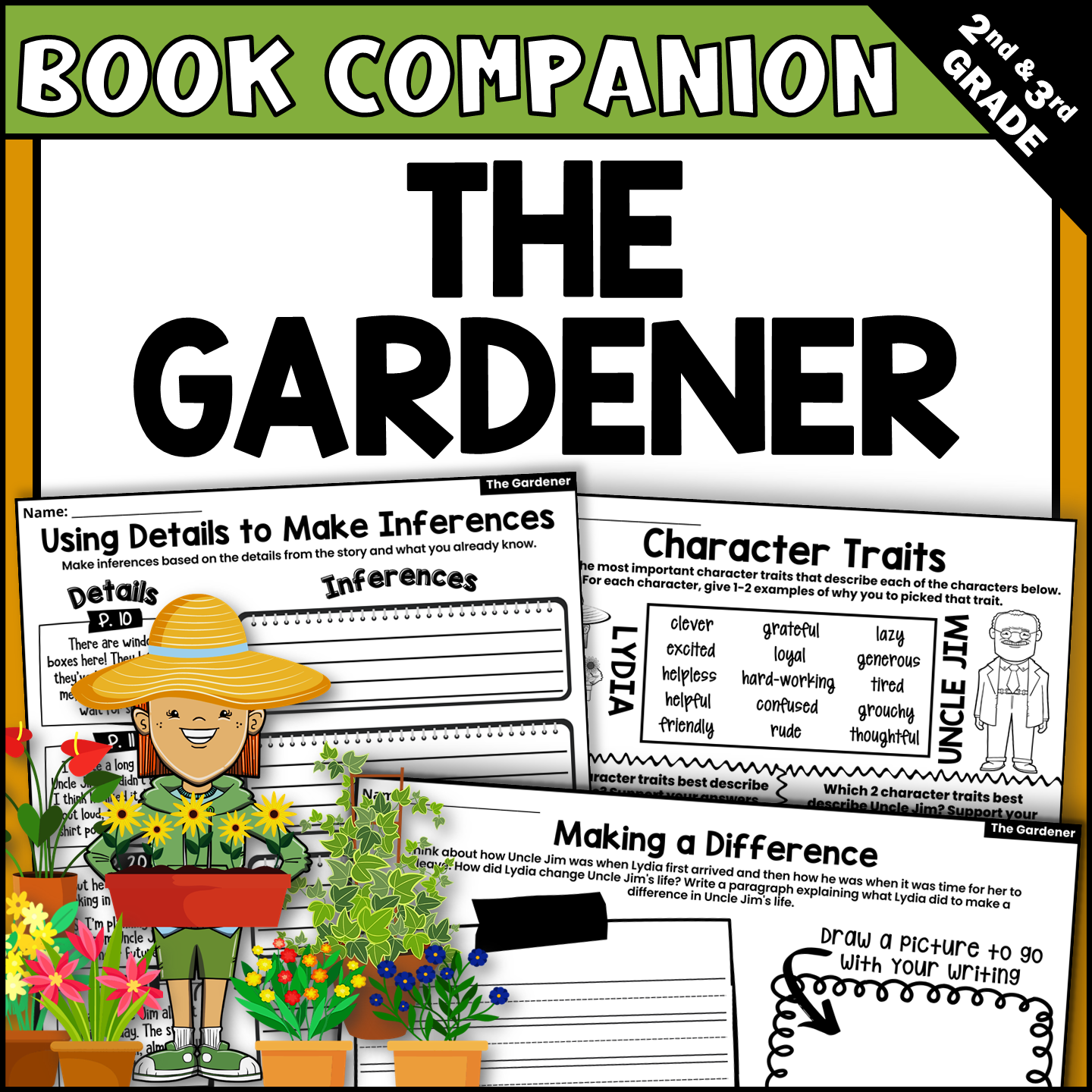 The Rainbow Tulip by Pat Mora Read Aloud Book Companion Activities for ...