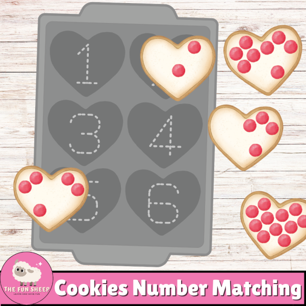 Counting Cookies Activity | Cookie Jar Math Game - Math Center Activity ...