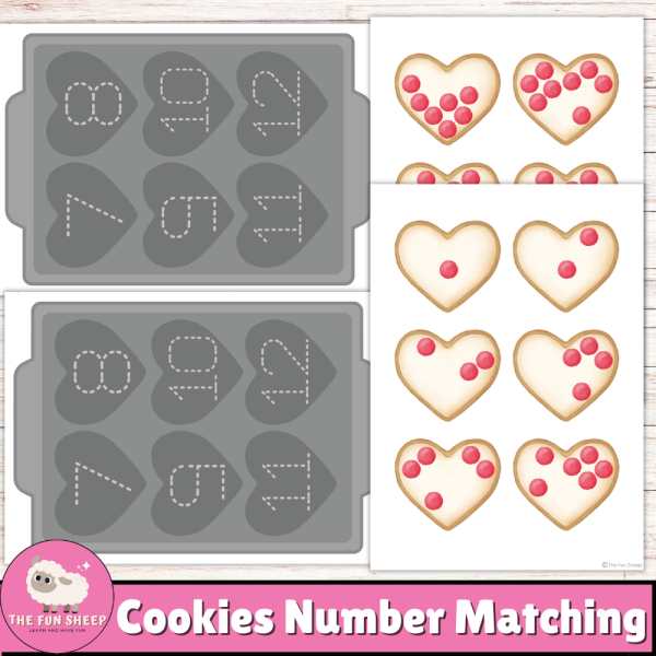Counting Cookies Activity | Cookie Jar Math Game - Math Center Activity ...