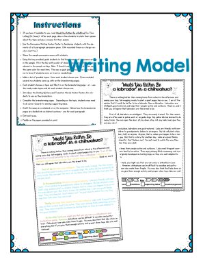 Would You Rather Be a...? A Persuasive Opinion Writing Essay Unit and ...