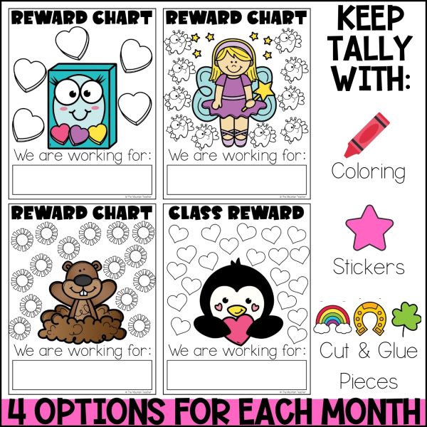 Valentines Day Classroom Behavior Management, Goal Setting & Student ...