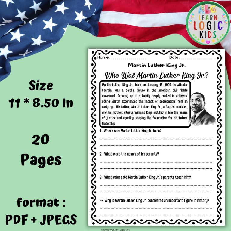 Martin Luther King Jr. Reading Comprehension Passages - Made By Teachers