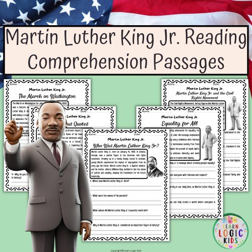 Martin Luther King Jr. Reading Comprehension Passages - Made By Teachers