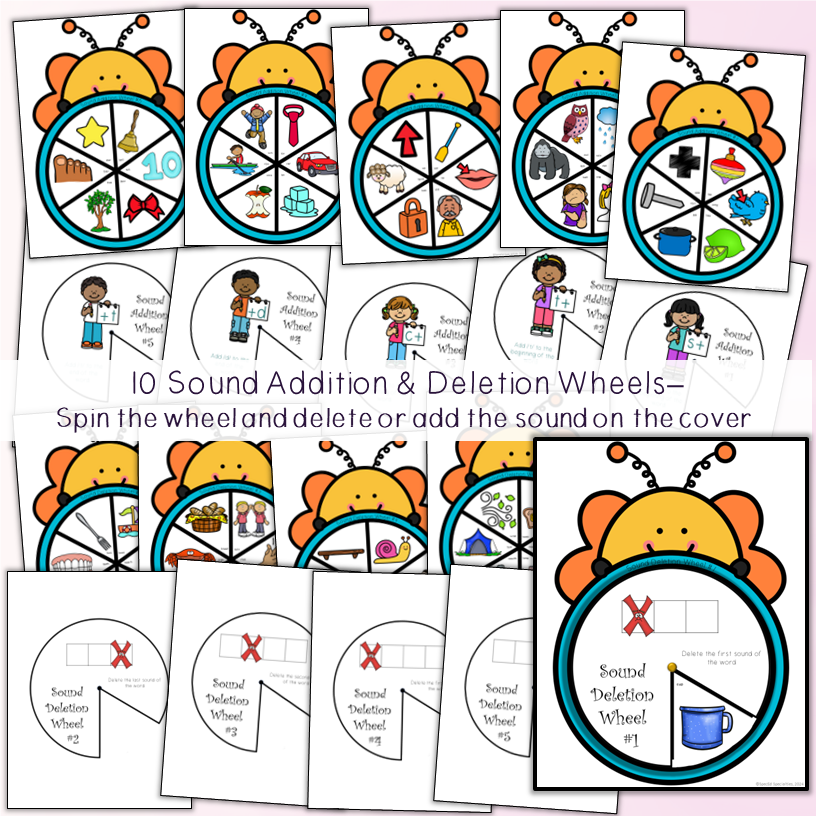Deleting and Adding Phonemes Phonological Awareness Games and ...