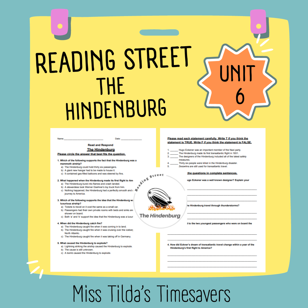 Tops & Bottoms Quiz - Grade 3 Reading Street | Made By Teachers