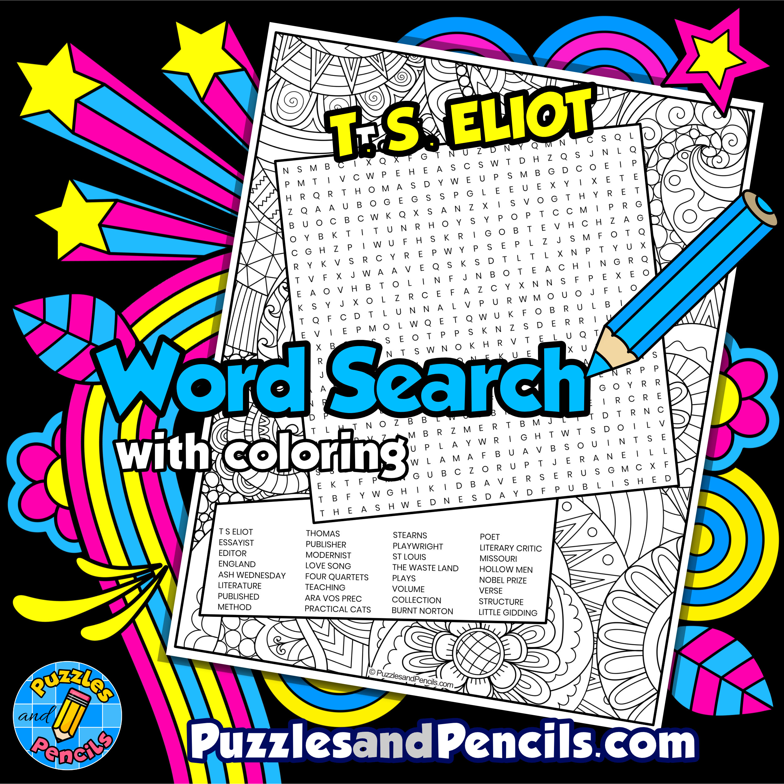 Ballroom Dancing Word Search Puzzle Activity Page and Coloring | Dance ...