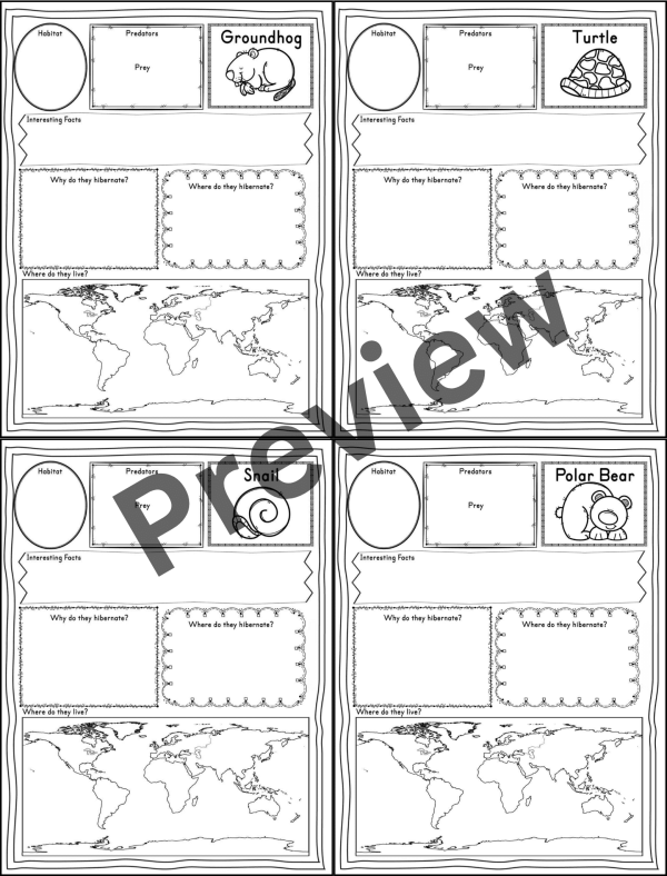 Hibernation, Migration and Adaptation | Animal Research Project ...