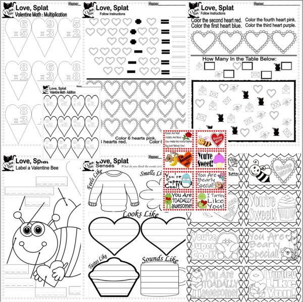 Love, Splat Read Aloud Book Study Companion Reading Comprehension ...