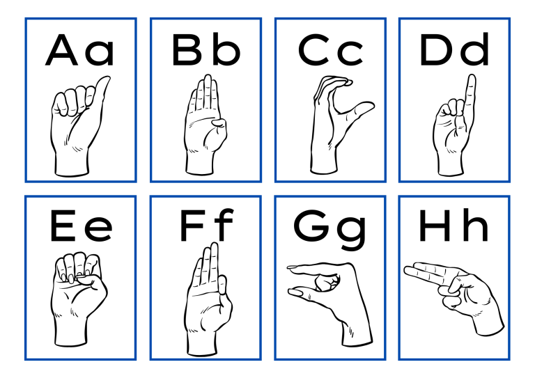 ASL Basic Vocabulary Flashcard Pack 1 - Made By Teachers