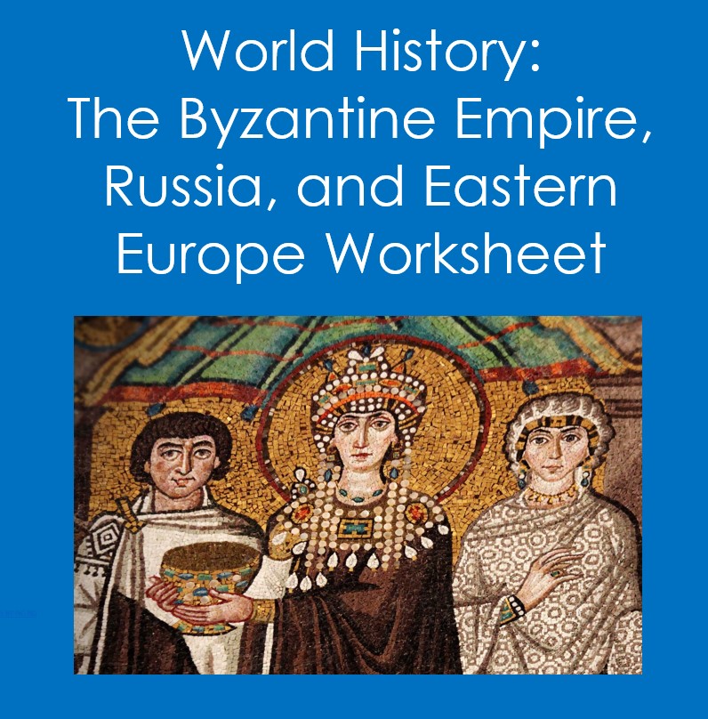 Let's Talk Vocab...World History: The Big Review 1 Worksheet ...
