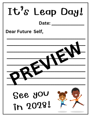 Leap Day Writing Craftivity | Made By Teachers