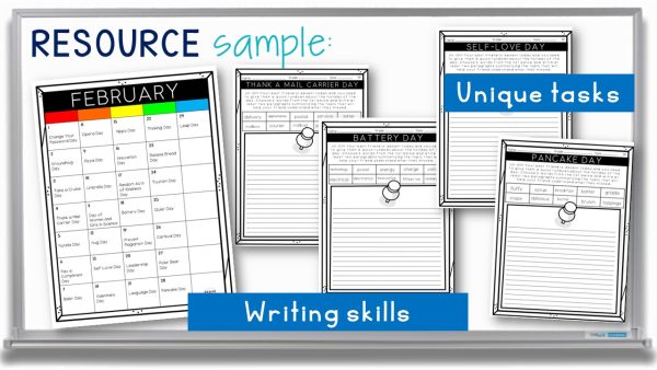 February Bell Ringers - Holiday of the Day Writing Prompts Daily ...