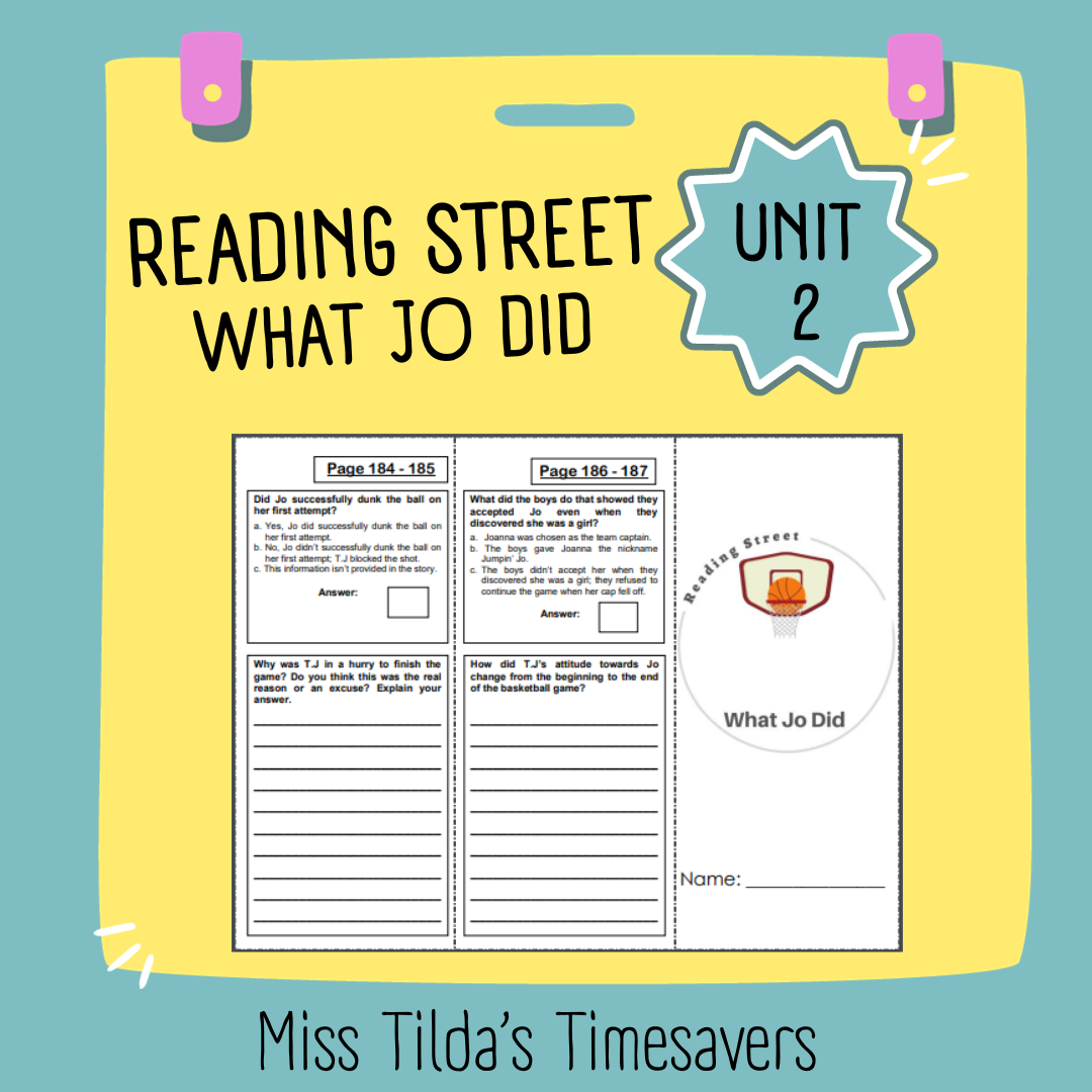 Thunder Rose Quiz - Grade 4 HMH into Reading - Made By Teachers
