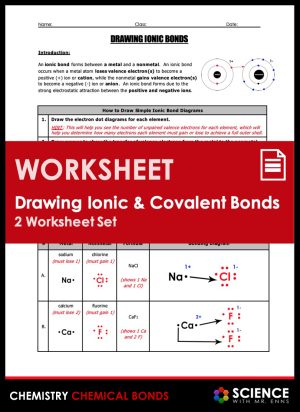 Ionic & Covalent Bond Lewis or Electron Dot Diagrams Part 1 FREE - Made ...