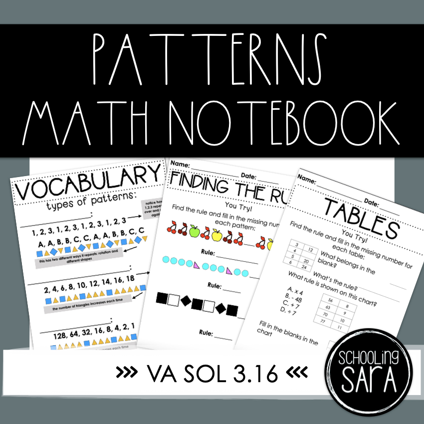 Lines, Rays, & Angles Math Interactive Notebook | VA SOL 3.11 | Digital ...