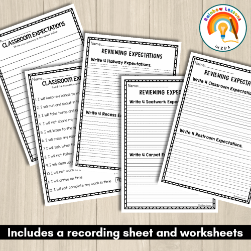 Reviewing Expectations After Winter Break | Classroom Expectations ...