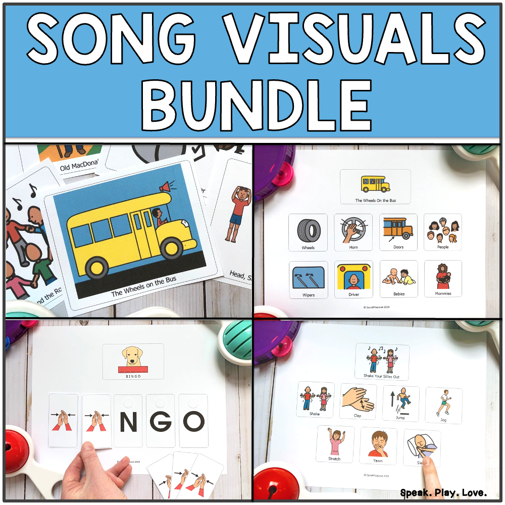 Circle Time Songs - Cards & Boards - Preschool Special Education Speech ...