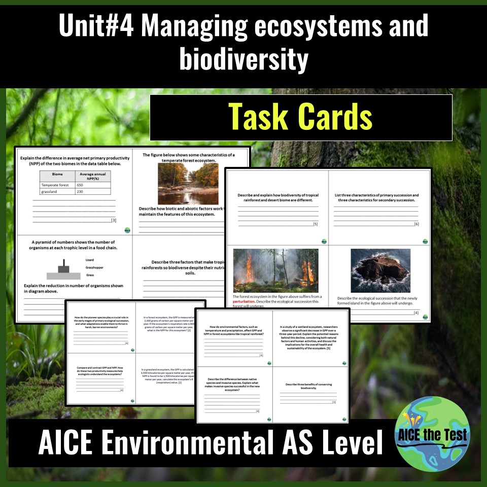 Intro to Environmental Management AICE Unit1 Guided Notes | Made By ...