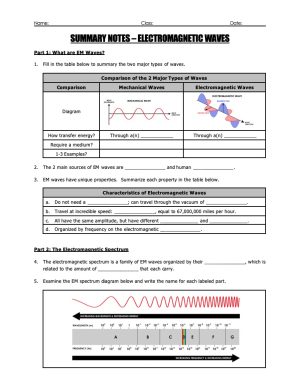 Electromagnetic Waves & EM Spectrum Presentation PPT with Student ...
