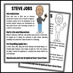 Steve Jobs Reading Comprehension Passage & Questions - Made By Teachers
