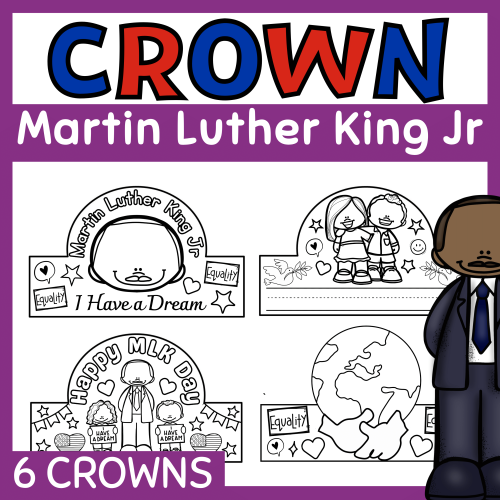 Martin Luther King Jr Hat Craft Activity | MLK Headband Crown | Made By ...