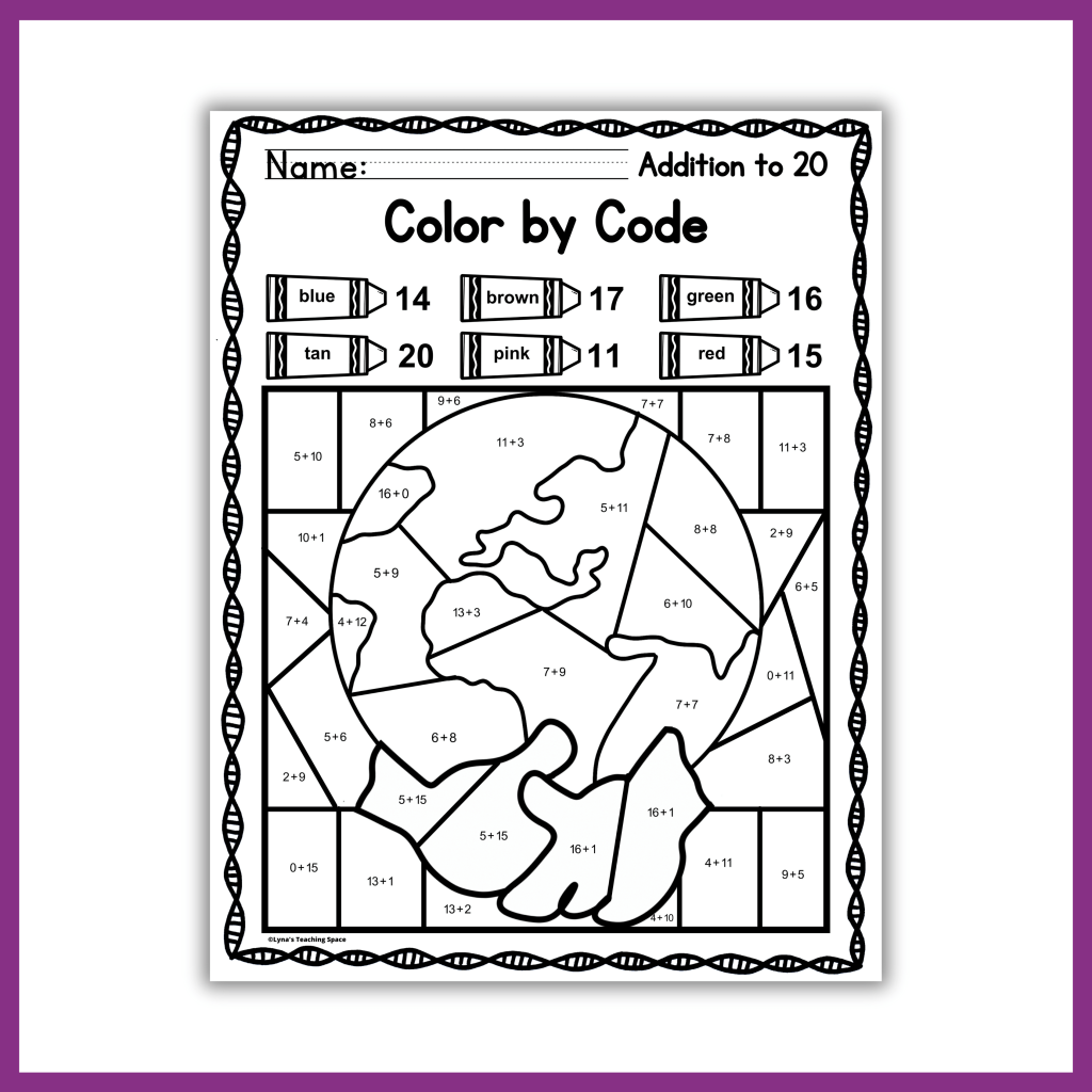 Martin Luther King Jr Color By Number | MLK Day Color By Code Math ...