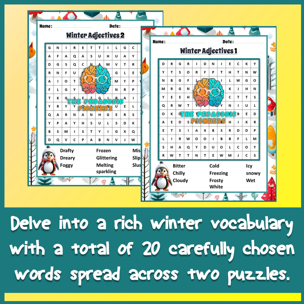 Winter World of Words: A Penguin-Themed Vocabulary Bundle | Made By ...