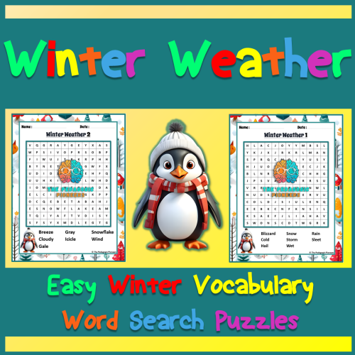 Winter World of Words: A Penguin-Themed Vocabulary Bundle | Made By ...