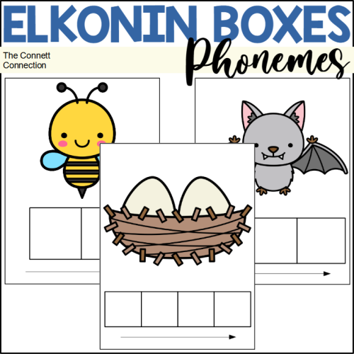 Elkonin Boxes for Segmenting and Blending Phonemes - Made By Teachers