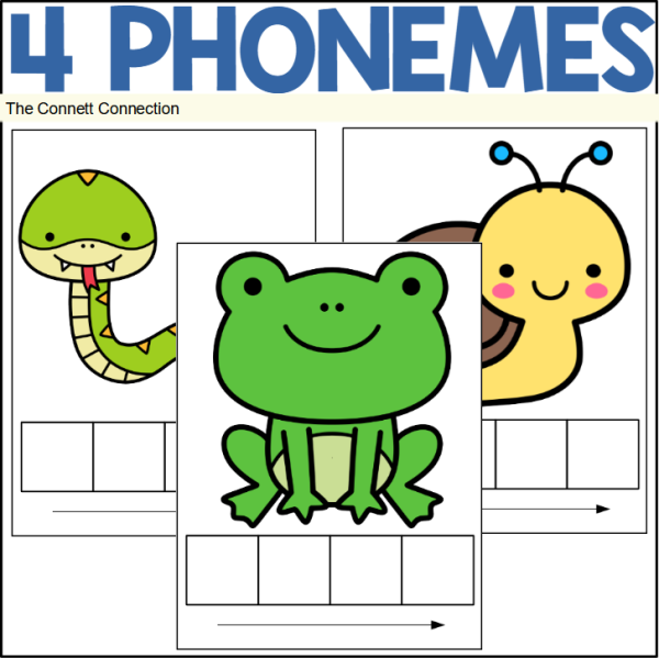 Elkonin Boxes for Segmenting and Blending Phonemes - Made By Teachers
