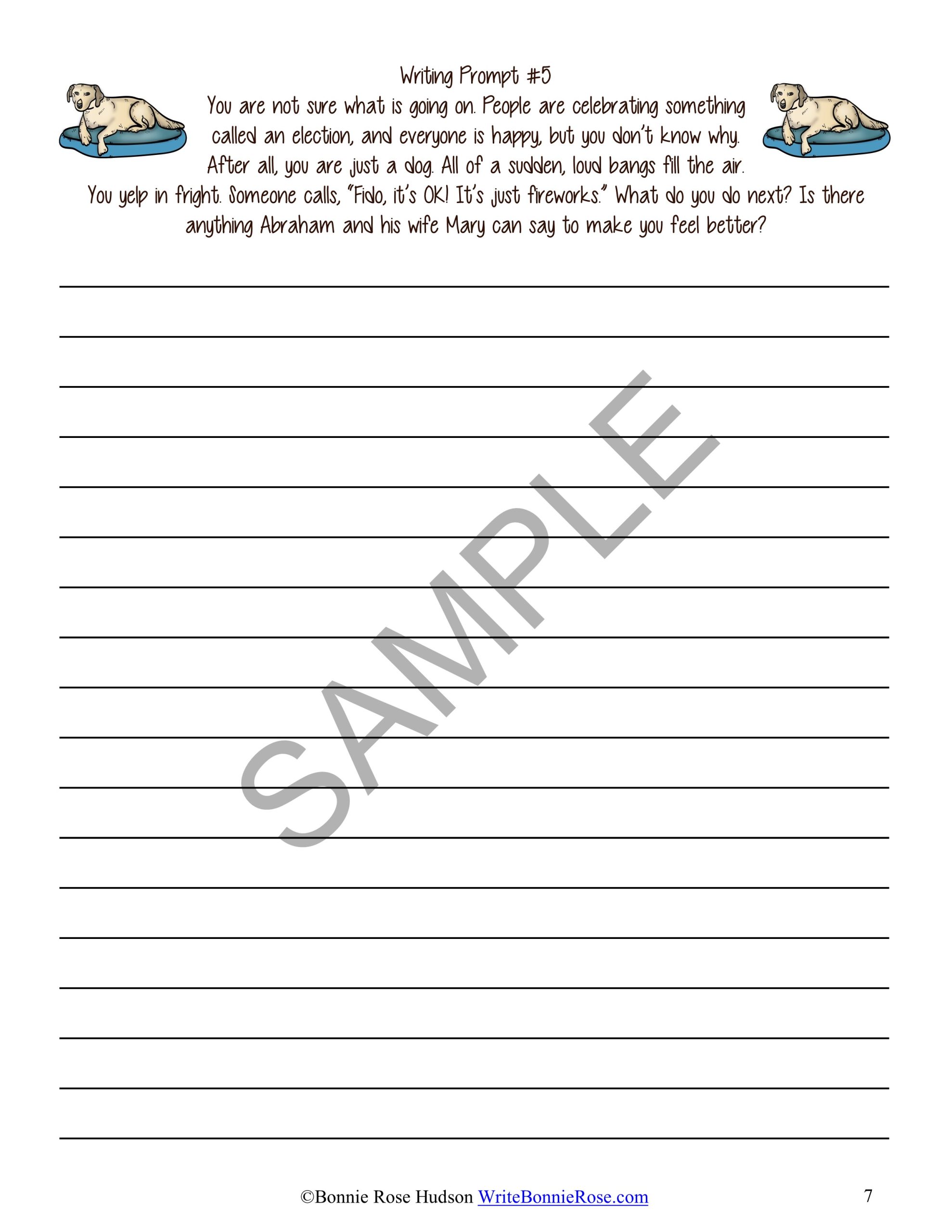 Writing Prompts From History: Abraham Lincoln (Ages 10-14) | Made By ...